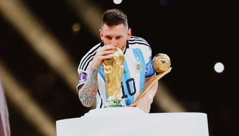 Lionel Messi el rey del fútbol y el rey de Instagram