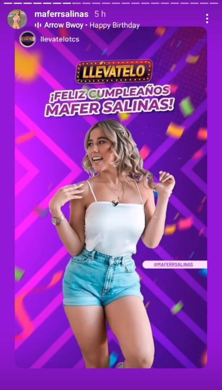 ¡Mafer Salinas se encuentra de cumpleaños este 4 de febrero!