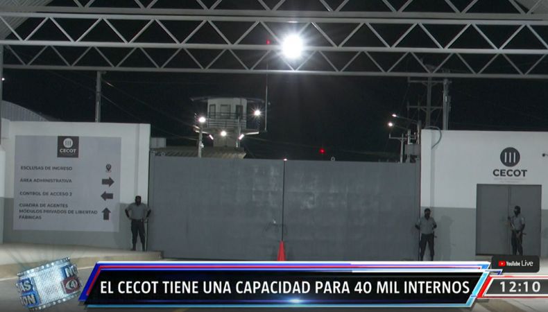 ¿Cuáles son las áreas del CECOT?