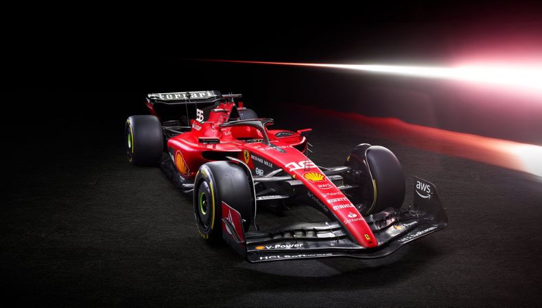 Ferrari presentó su nuevo coche
