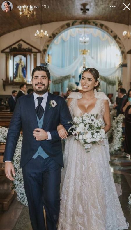 ¡Las impresionantes imágenes de la boda de Ale Retana!