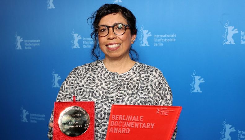 Directora de cine salvadoreña, Tatiana Huezo, triunfa en la "Berlinale"