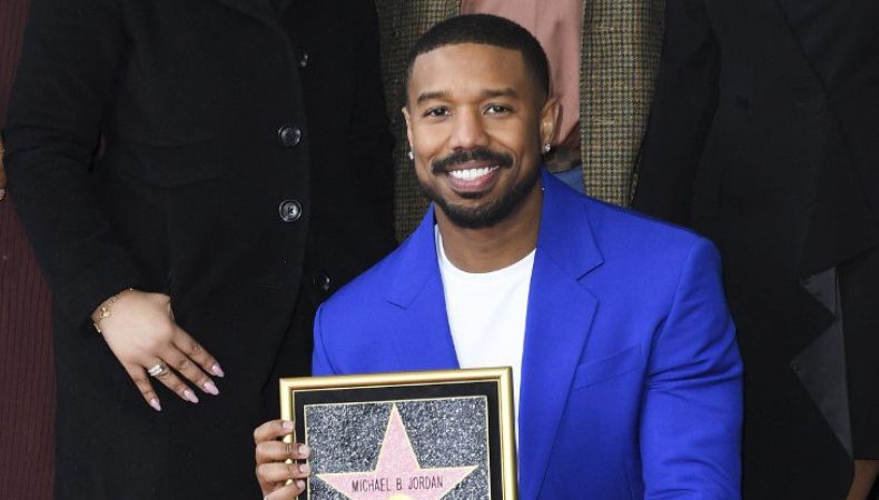 Michael B. Jordan obtuvo su estrella en el Paseo de la Fama