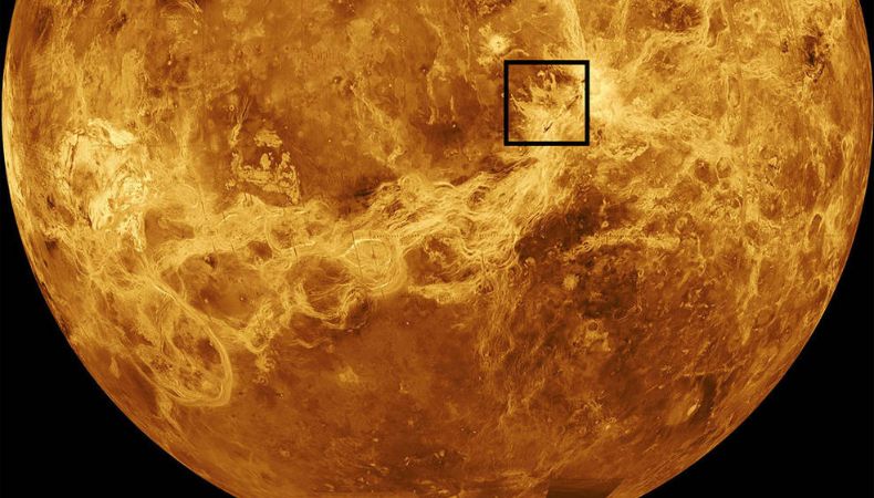La NASA descubre volcán activo en Venus