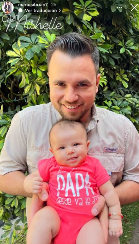 ¡Mario Sibrián y Mishelle Murga presentaron a su hija!