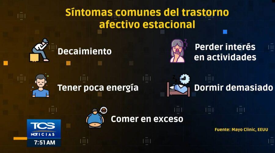 Trastorno afectivo estacional: síntomas, causas y tratamiento