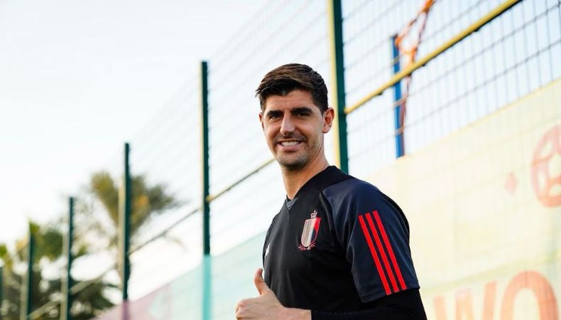 ¡Courtois regresó a Madrid!