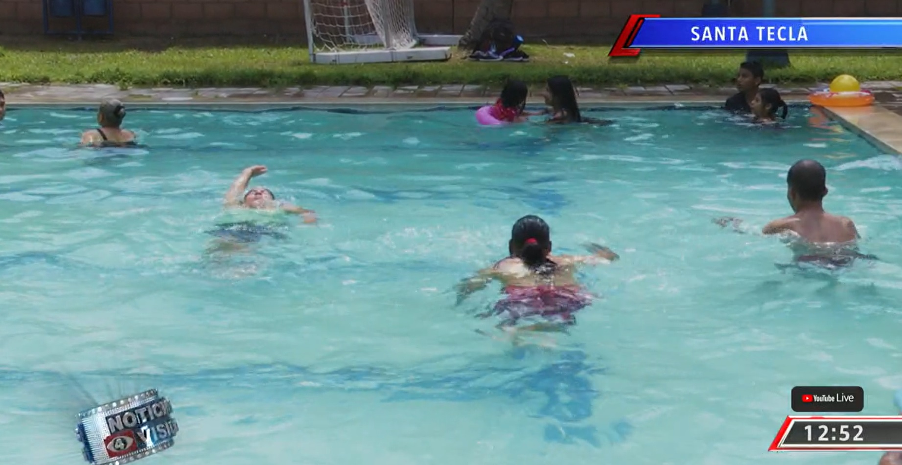 ¡Parque acuático El Cafetalón, un destino turístico en Santa Tecla!