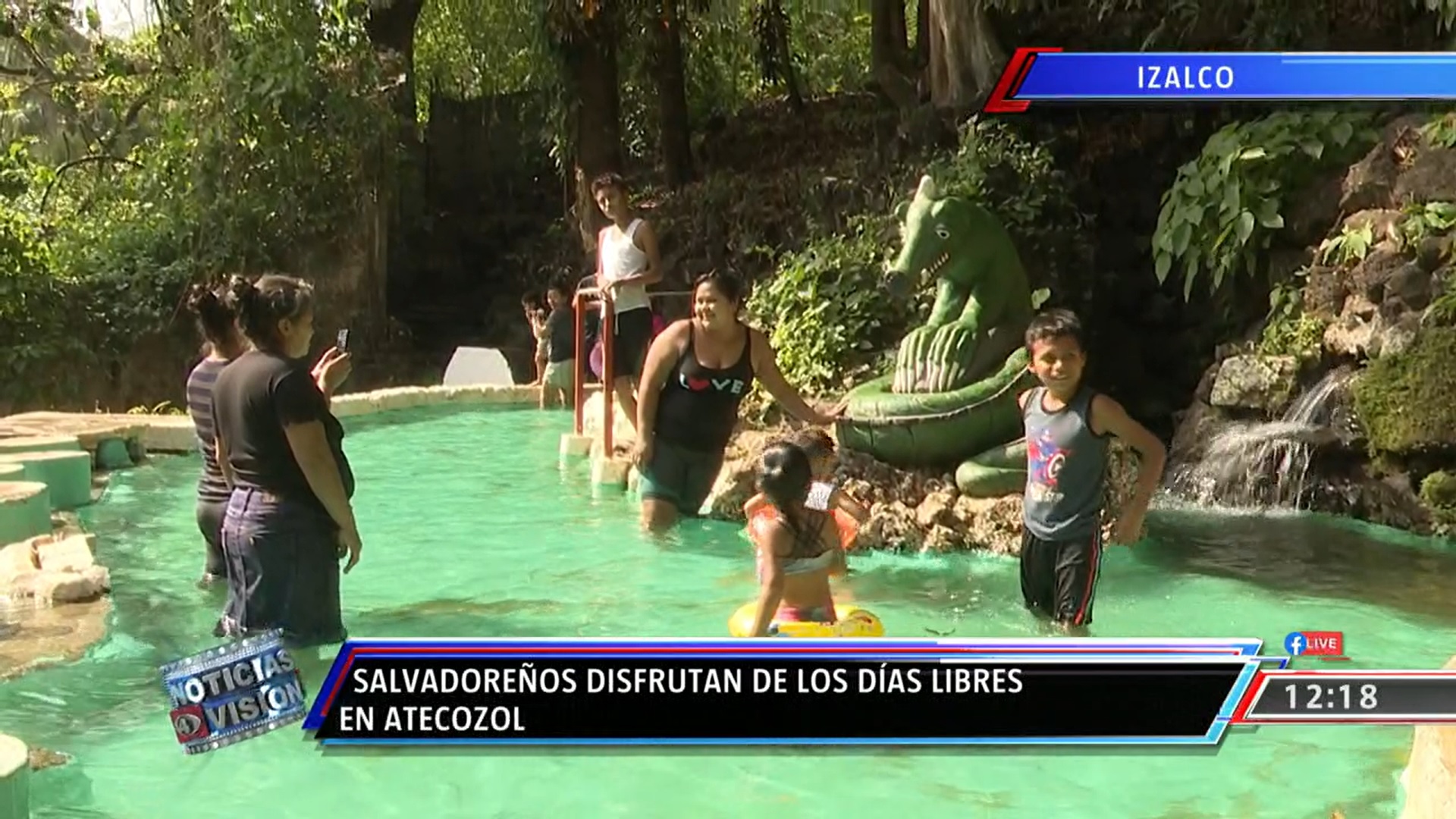 ¡Parque recreativo Atecozol, un destino en Sonsonate!