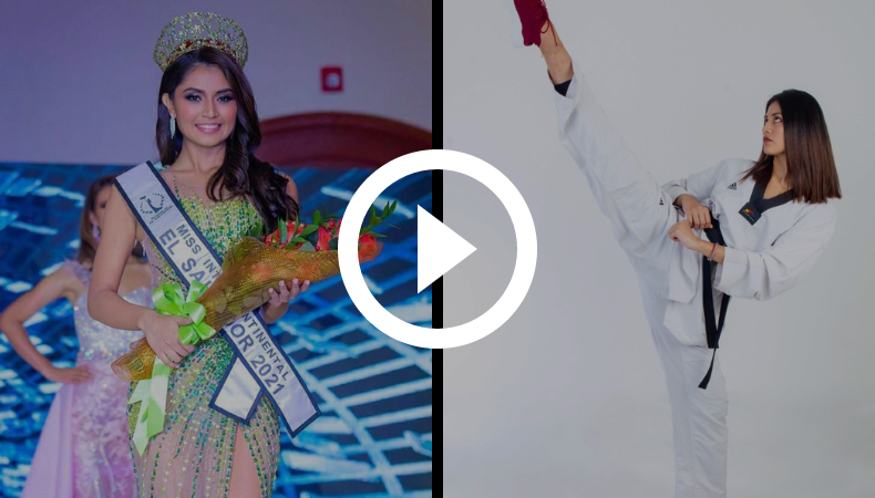 Fabiola Samayoa: Reina de belleza y del Taekwondo