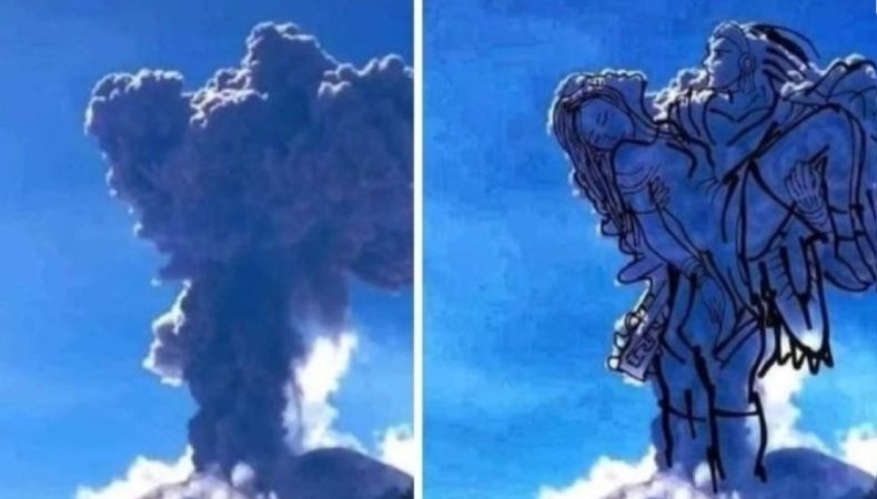 Enorme fumarola revive misteriosa profecía tlaxcalteca