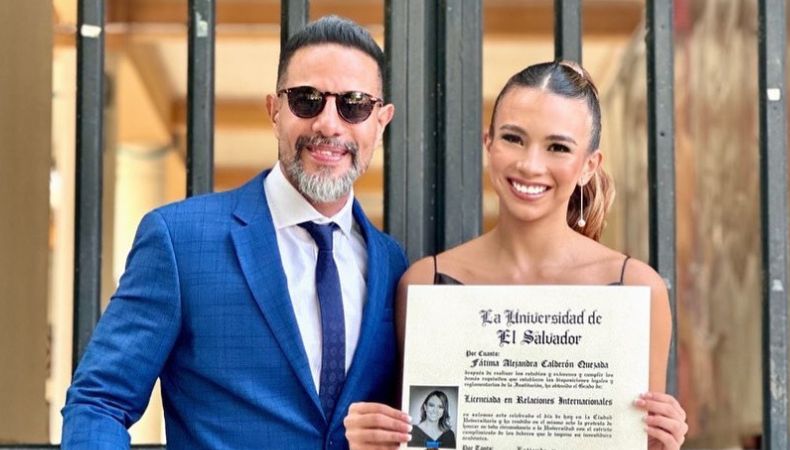 Billy Calderón celebró a lo grande la graduación de su hija, Fátima