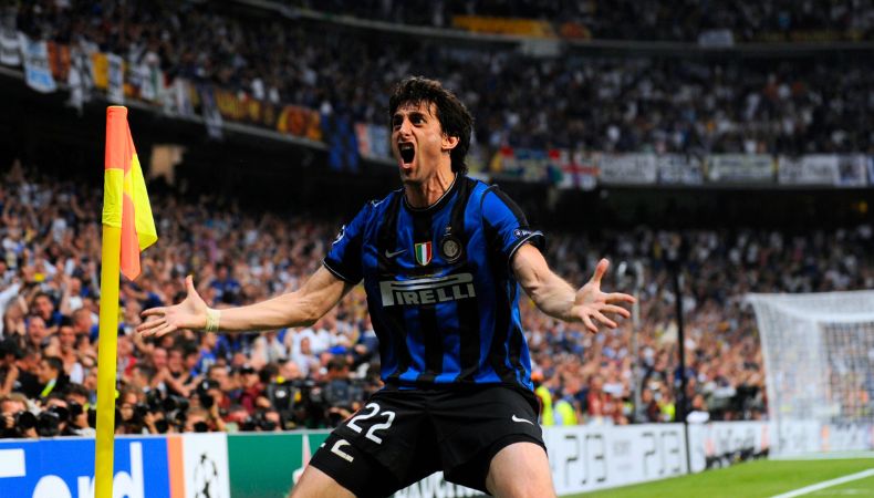 Milito, el héroe de la última Champions del Inter
