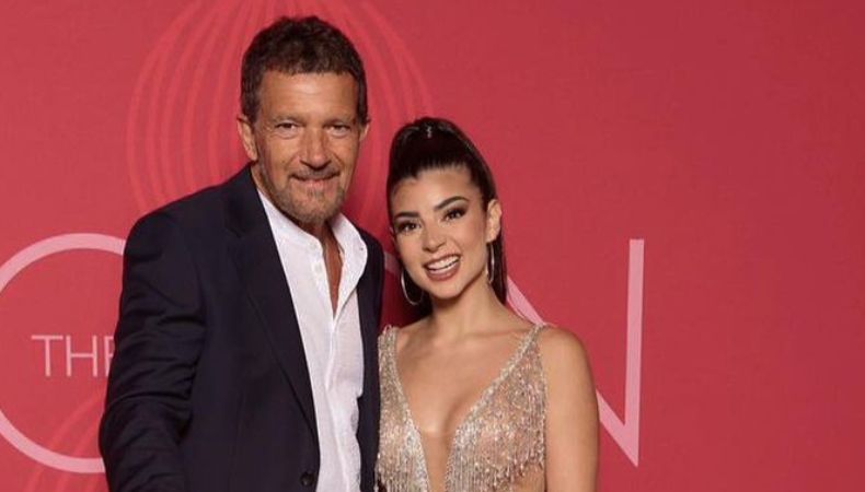¡Adriana Hasbún junto a Antonio Banderas!