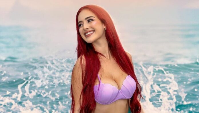 ¡Ahora sí! Nicolle Figueroa se convierte en “La Sirenita”