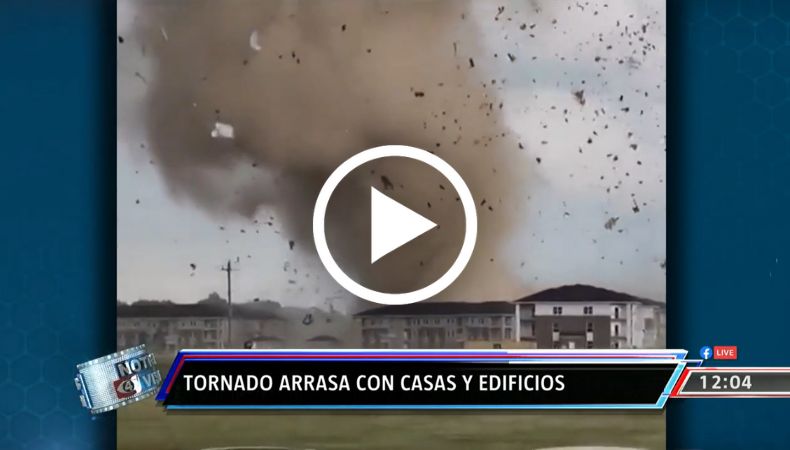 ¡Increíble tornado en Indiana arrasa con todo a su paso!