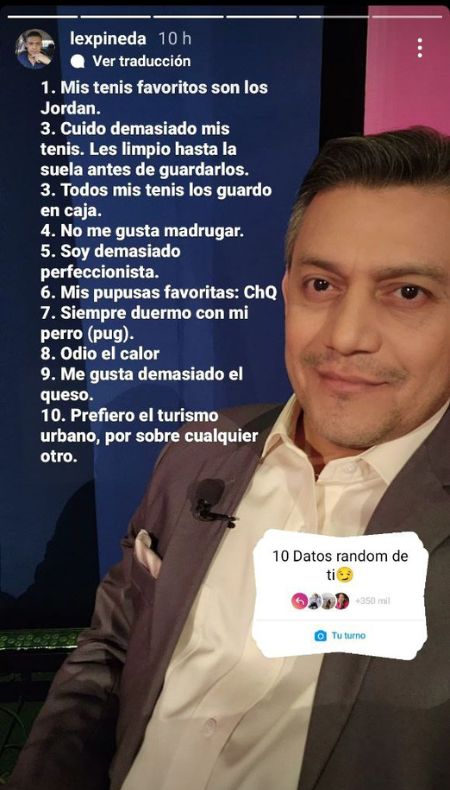 ¡Las 10 cosas que no sabías de Alex Pineda!