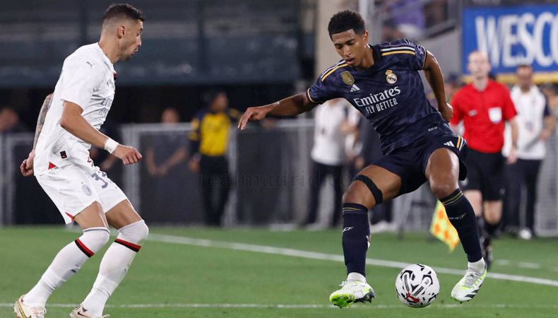 Así fue el debut de Bellingham con la camiseta merengue