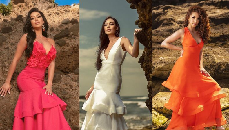 Daniela Guevara, Elizabeth Cáder y Marielos Recinos, participantes de ...