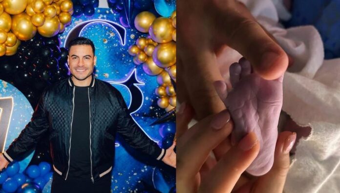 ¡Carlos Rivera le da la bienvenida a su primer hijo, León!
