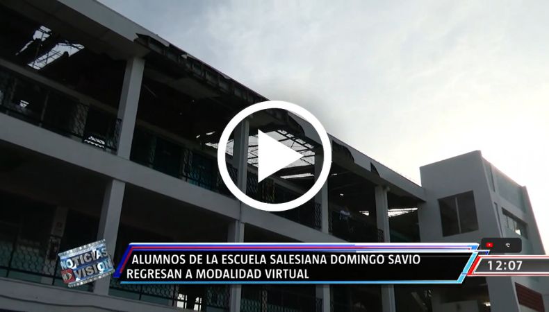 Centro escolar Domingo Savio regresó a clases virtuales
