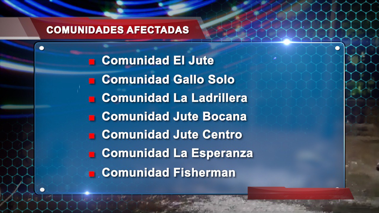 [Video] Desbordamiento del río El Jute afectó a más de 300 familias