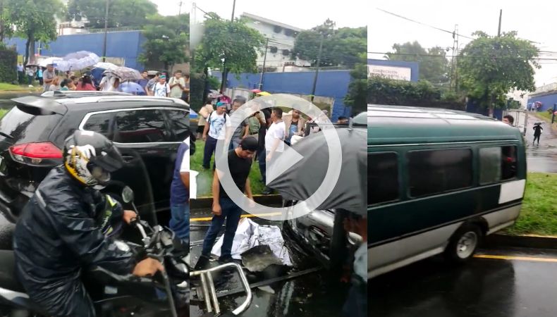 Ahora Fuerte Accidente Se Reporta Desde El Bulevar Del Ejército