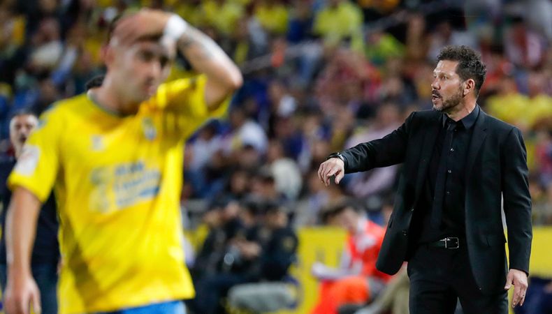 El Atlético del “Cholo” cayó en la liga de España