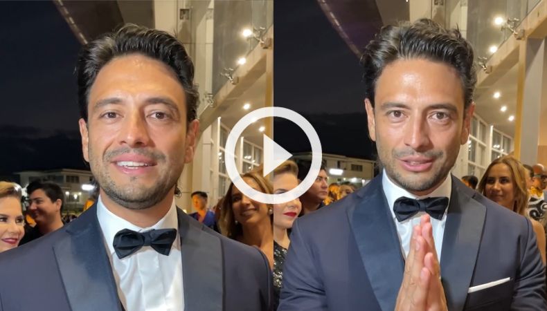 ¡Para las cámaras de TCS Ahora! Emotivas palabras del papá de Isabella García-Manzo