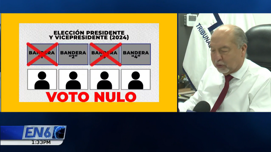 ¿Qué se considera un voto nulo en elecciones?