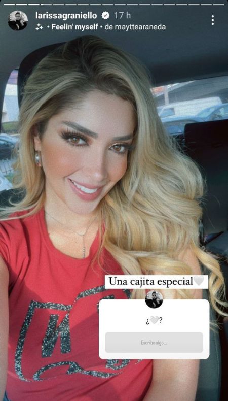 Así fueron los inicios de Larissa Graniello en televisión nacional