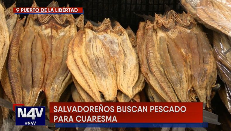Pescado seco, una tradición en tiempo de Cuaresma